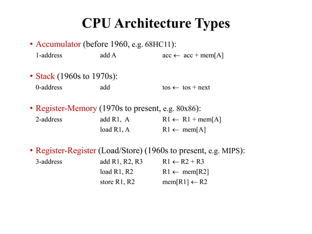 Basic non pipelined cpu architecture | PDF