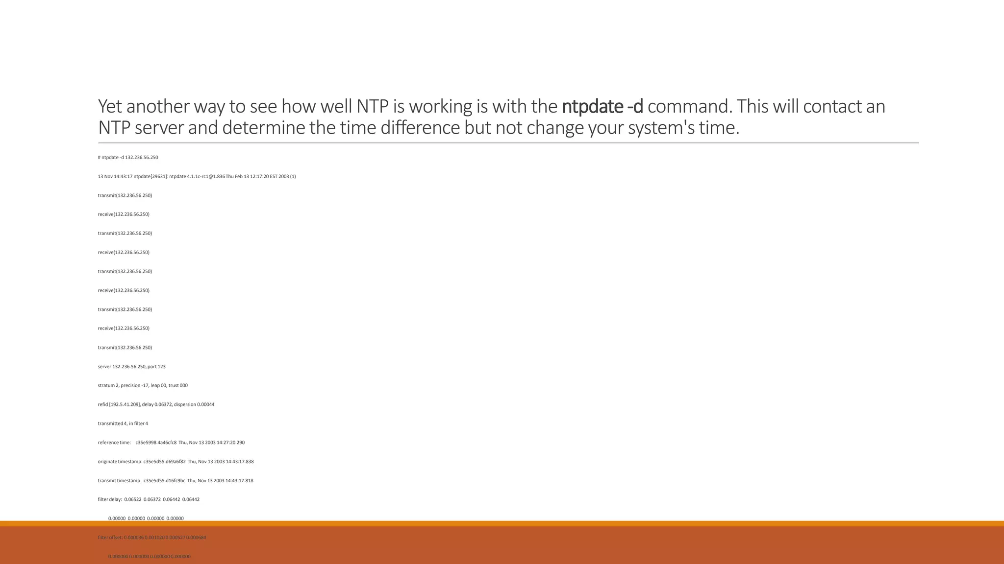 Basic ntp configuration | PPTX