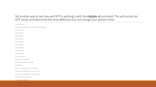 Basic ntp configuration | PPTX