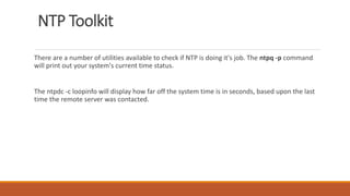 Basic ntp configuration | PPTX