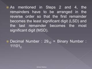 Basic of number system | PPSX