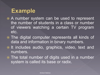 Basic of number system | PPSX