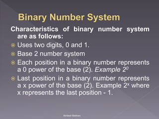 Basic of number system | PPSX