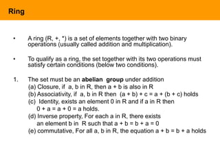 CRYPTOGRAPHY AND NUMBER THEORY, he ha huli | PPT