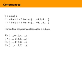 CRYPTOGRAPHY AND NUMBER THEORY, he ha huli | PPT