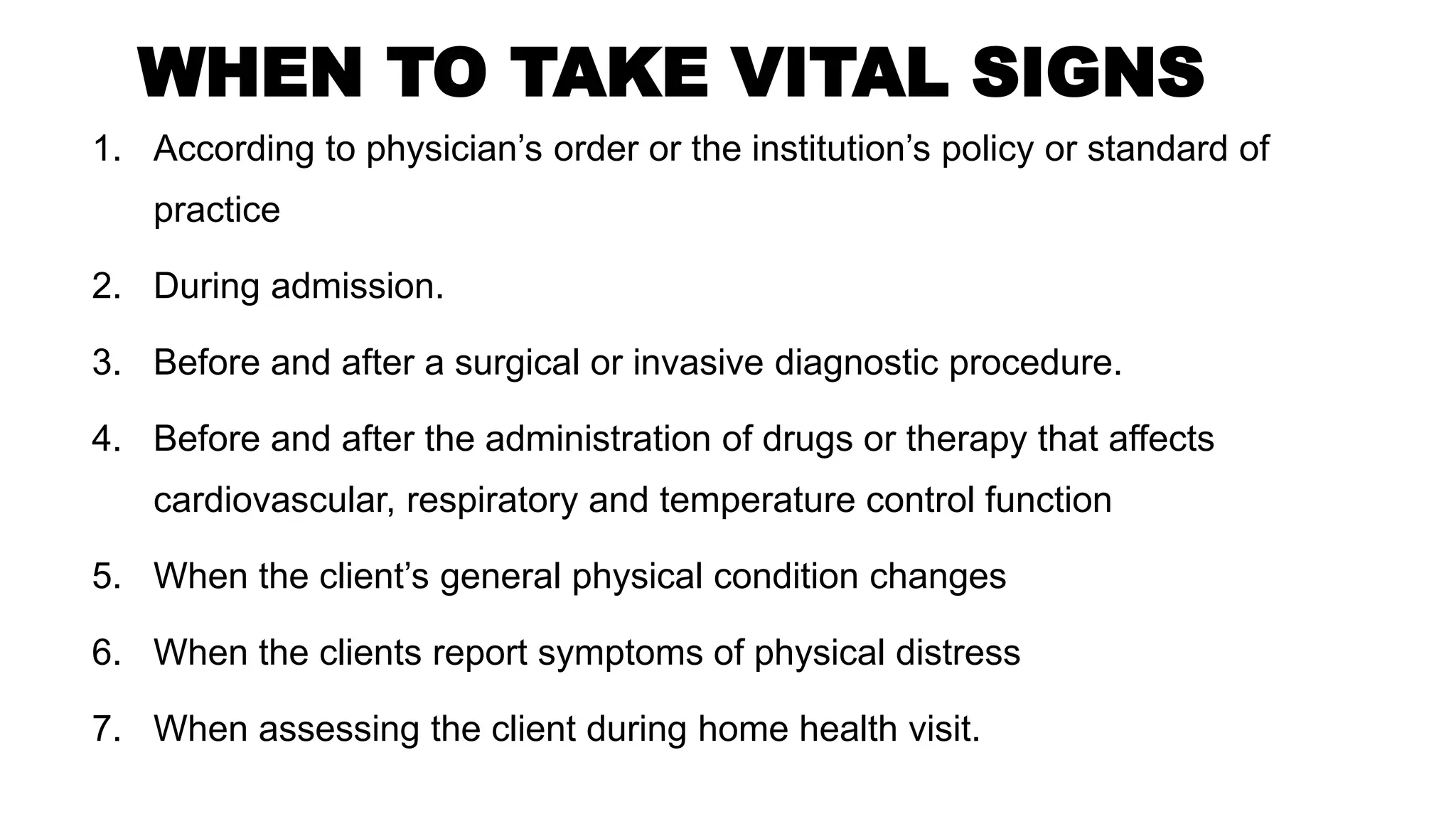 BASIC NURSING - VITAL SIGNS for Nursing students | PPTX