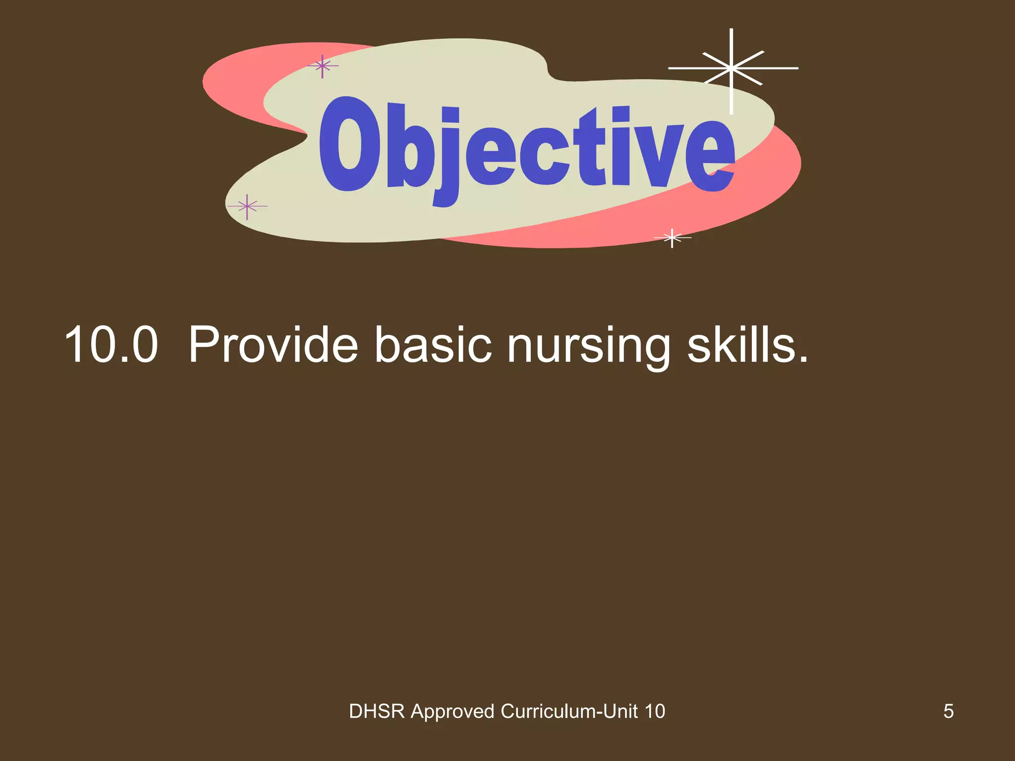Basic Nursing Skills ppt | PPT