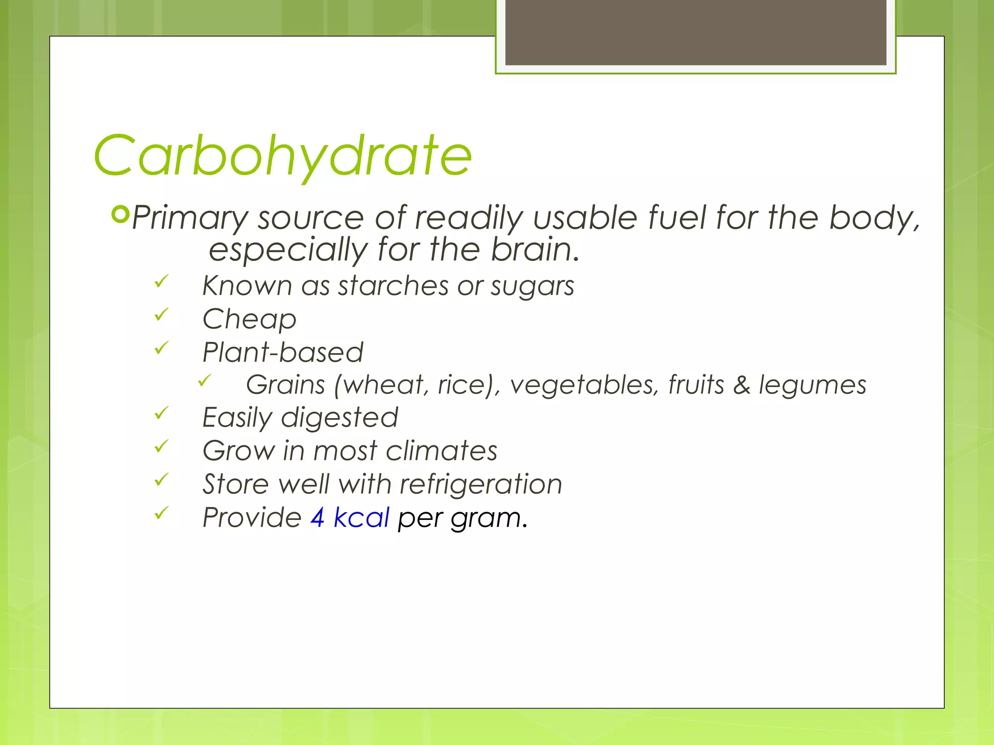 Basic Nutrition | PPT