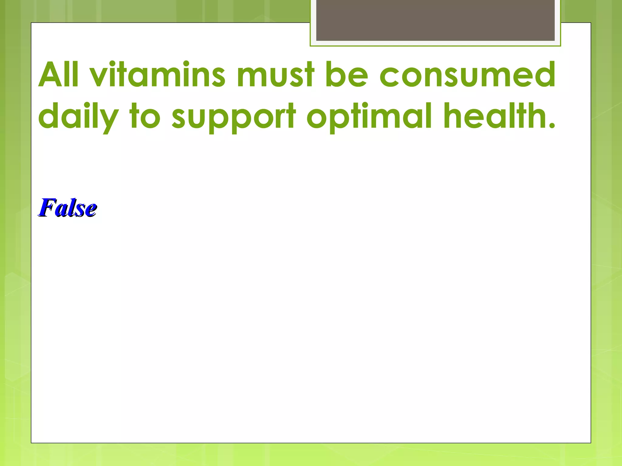 Basic Nutrition | PPT