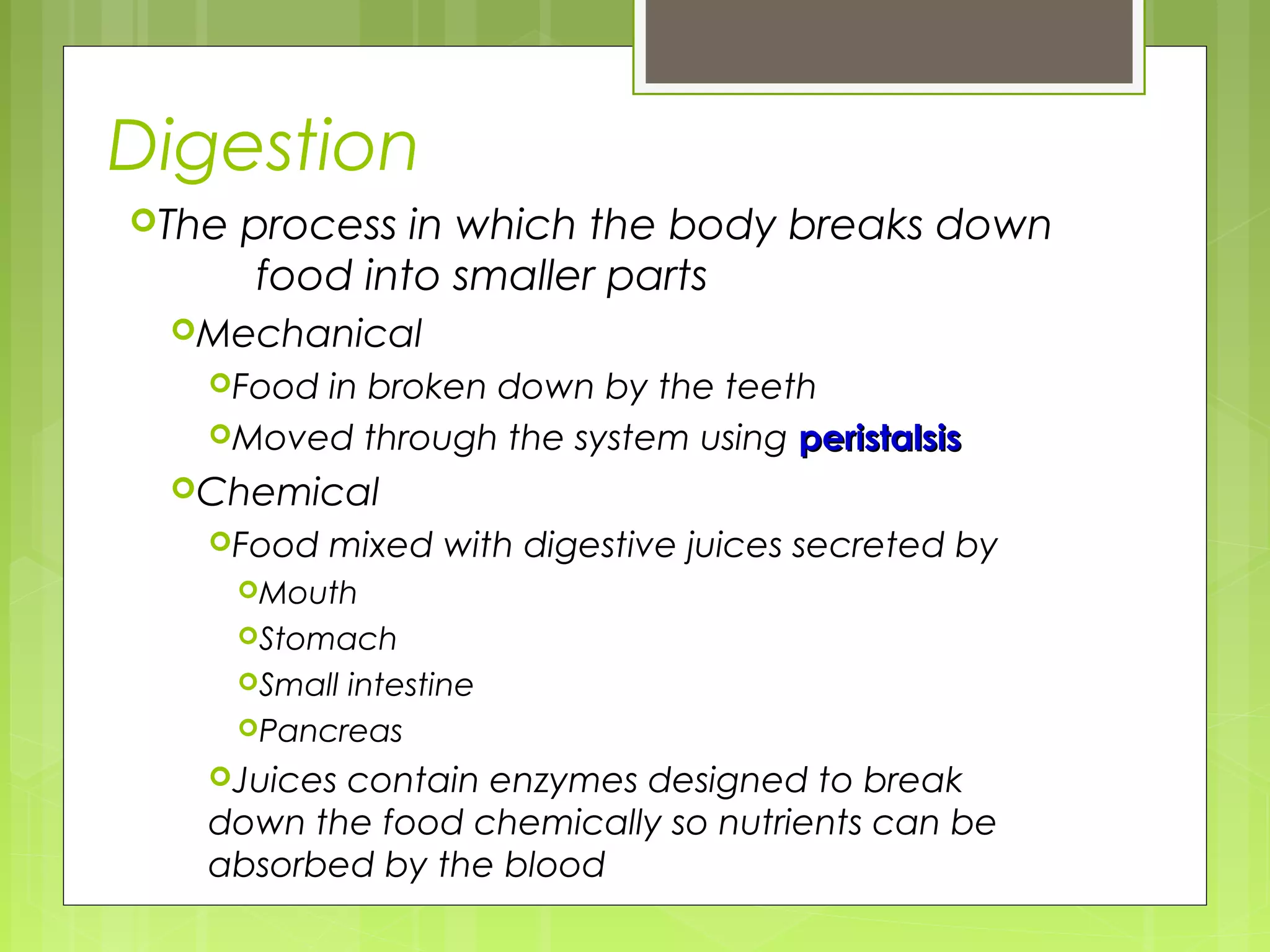 Basic Nutrition | PPT