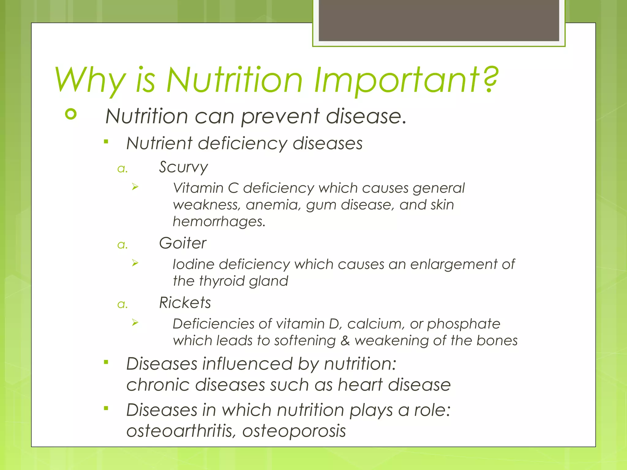 Basic Nutrition | PPT