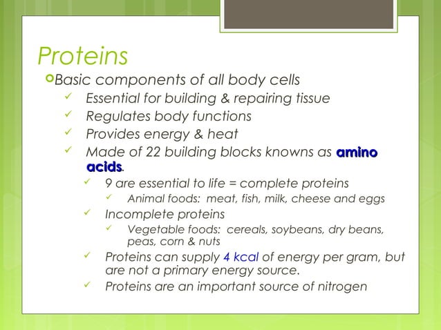 Basic Nutrition | PPT