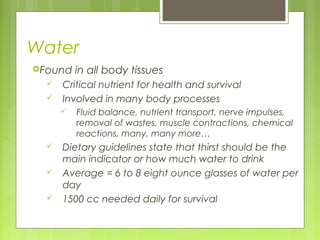 Basic Nutrition | PPT