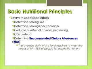 Basic Nutrition | PPT