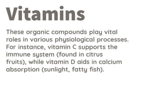 Basic nutrition ppt for Awareness Programme | PPT