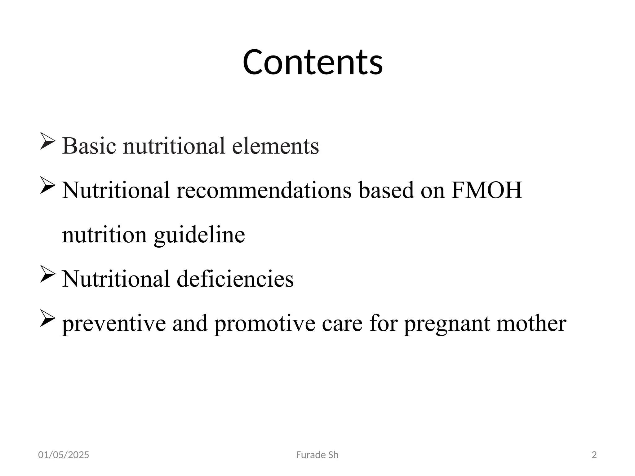 Basic Nutrition for maternal and Child.pptx