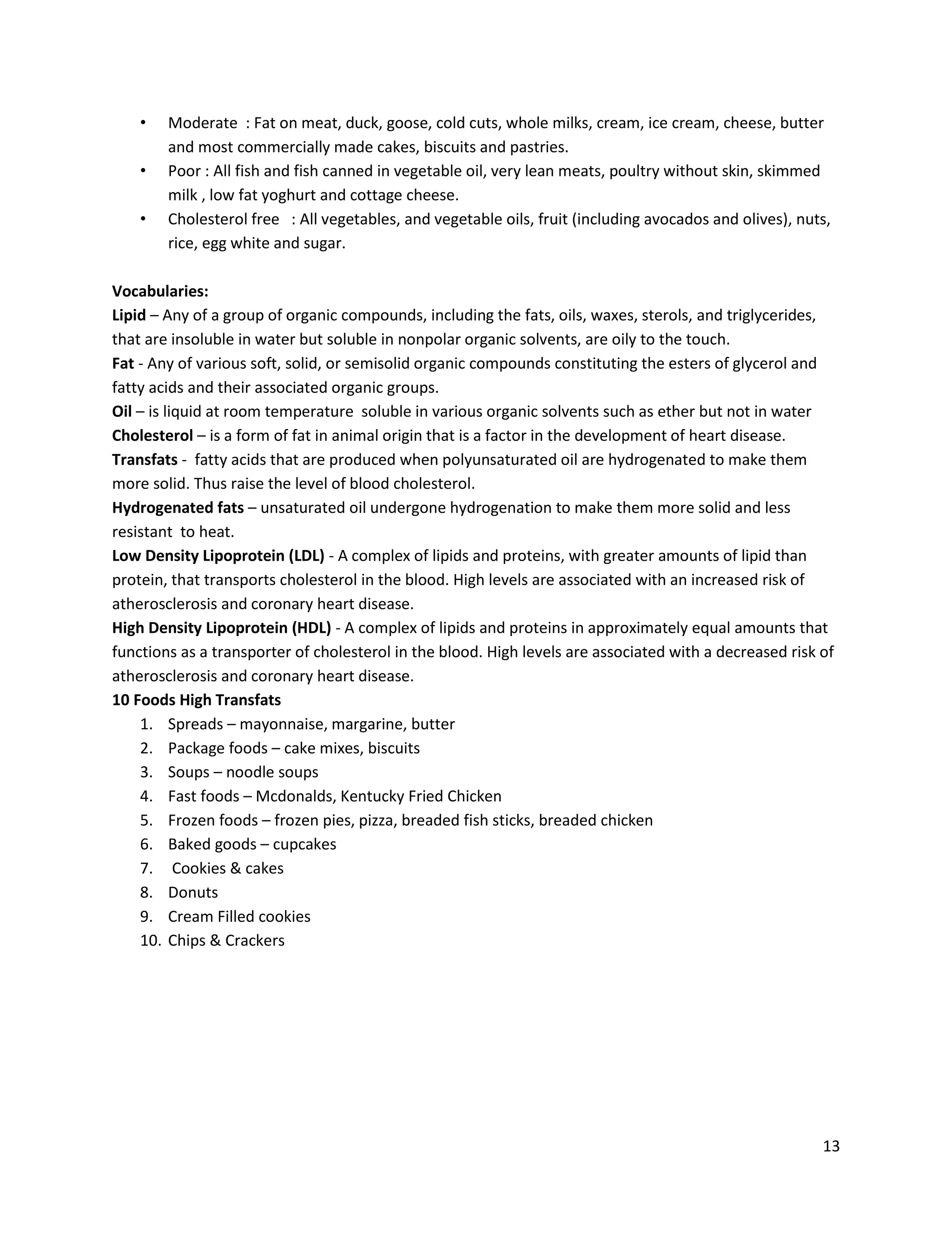 Basic nutrition (pdf) | PDF