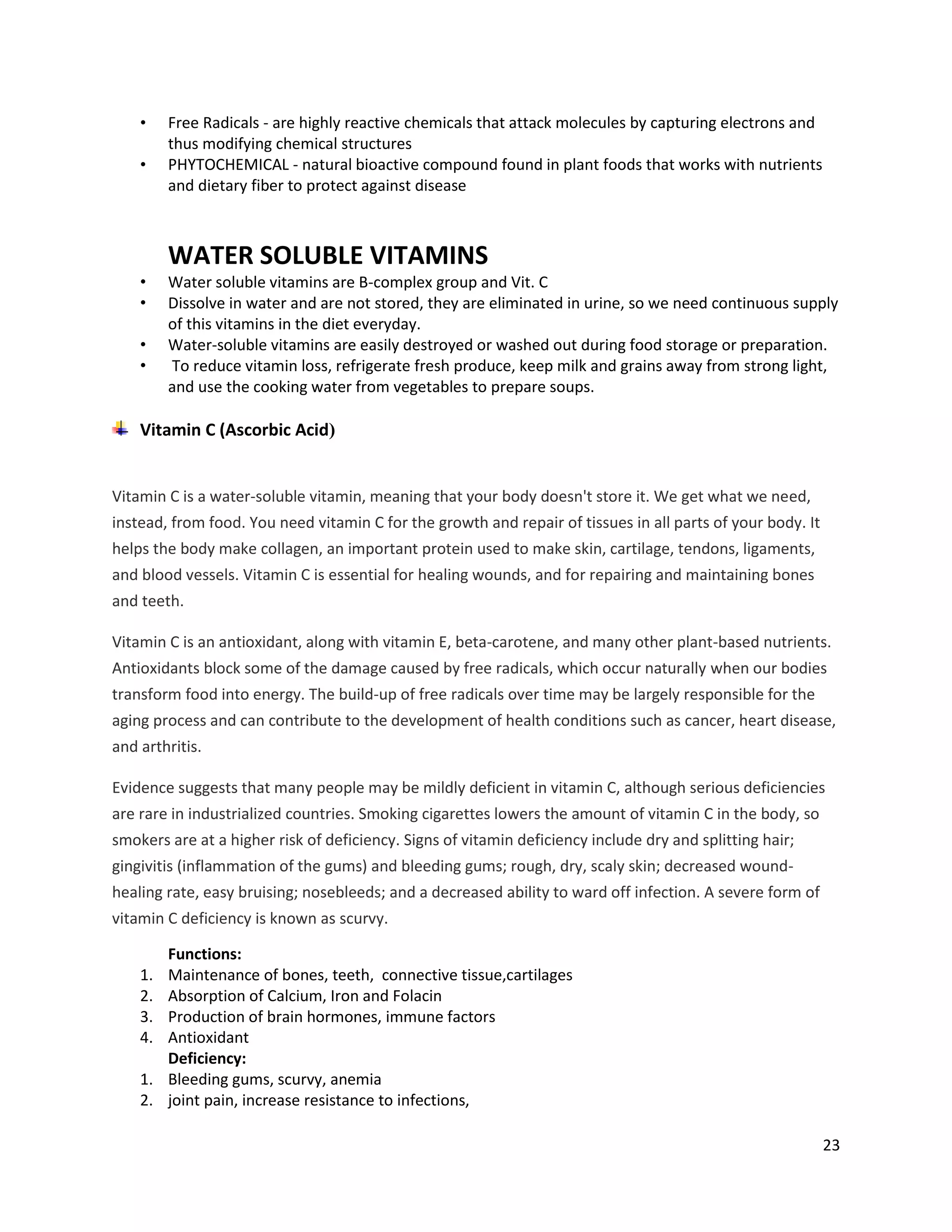 Basic nutrition (pdf) | PDF