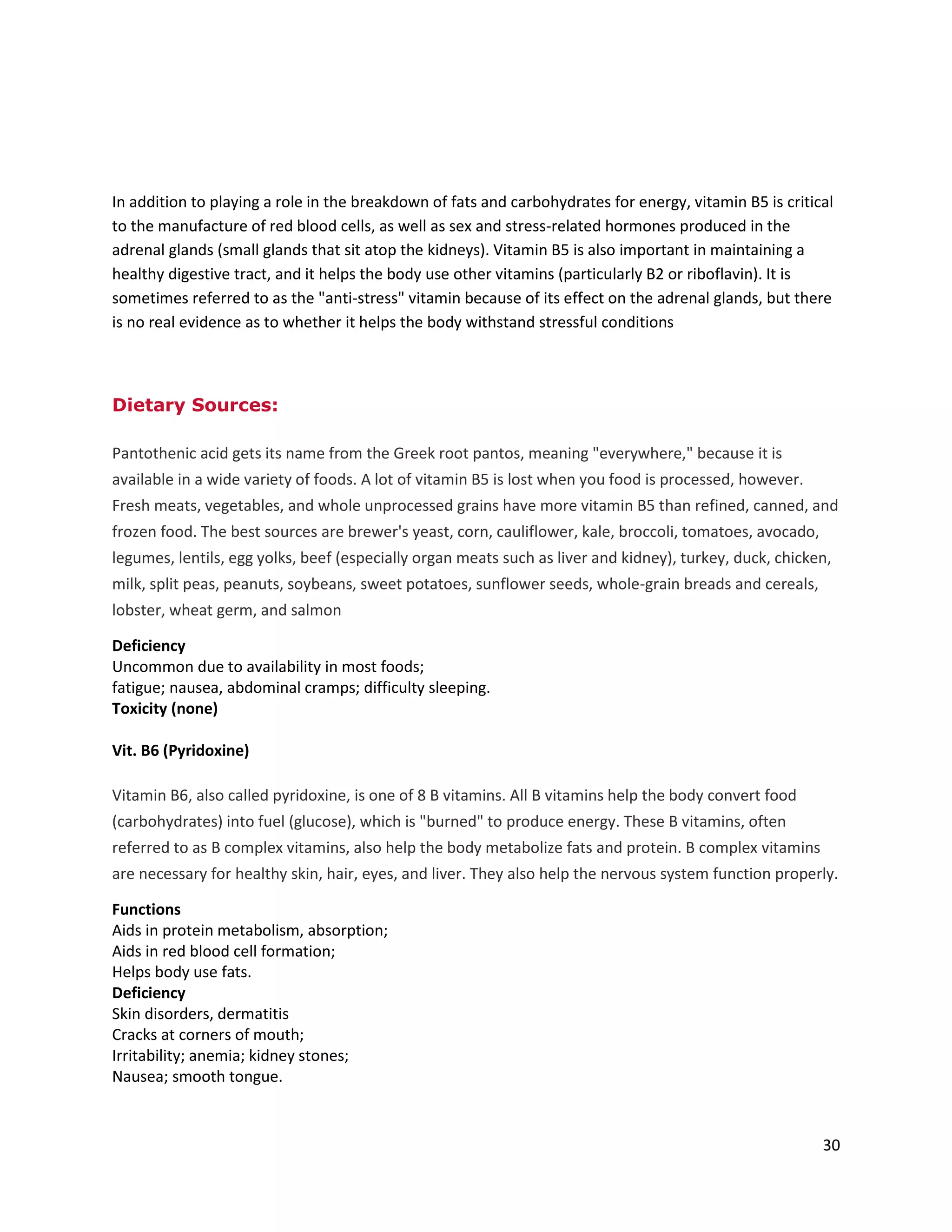 Basic nutrition (pdf) | PDF