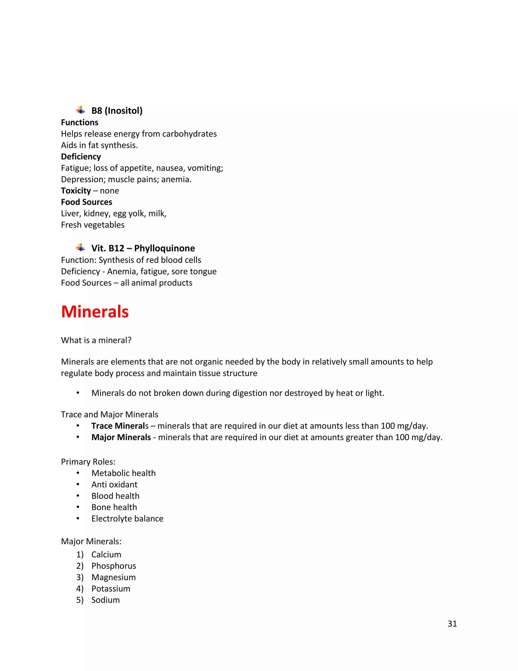 Basic nutrition (pdf) | PDF