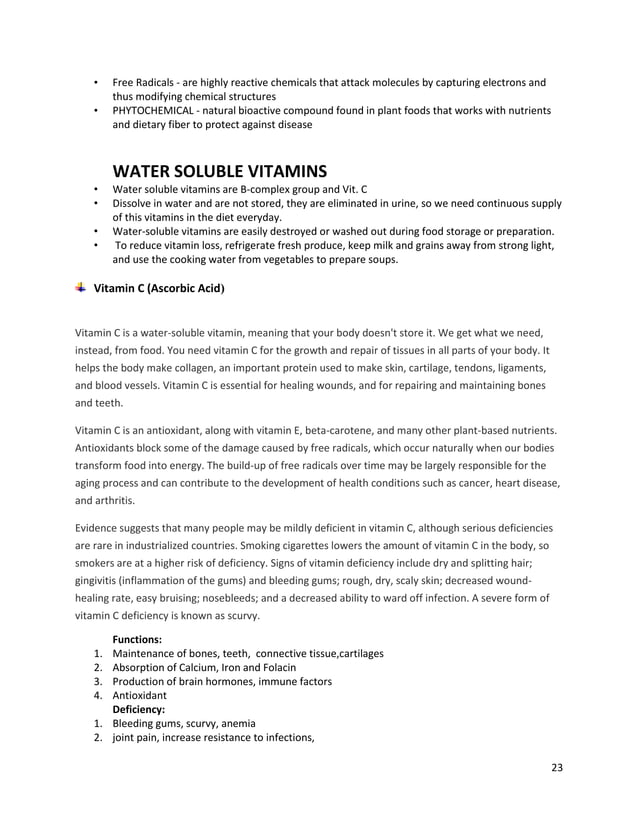 Basic nutrition (pdf) | PDF