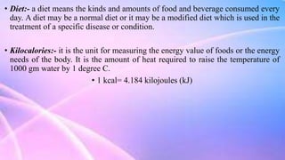 basic nutrition ppt | PPTX