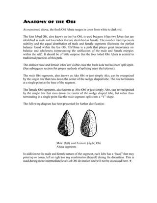 Basic obi abata_divination | PDF