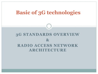 Basic of 3 g technologies (digi lab_project).pptx [repaired] | PPTX