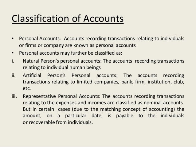 Basic of Accounts