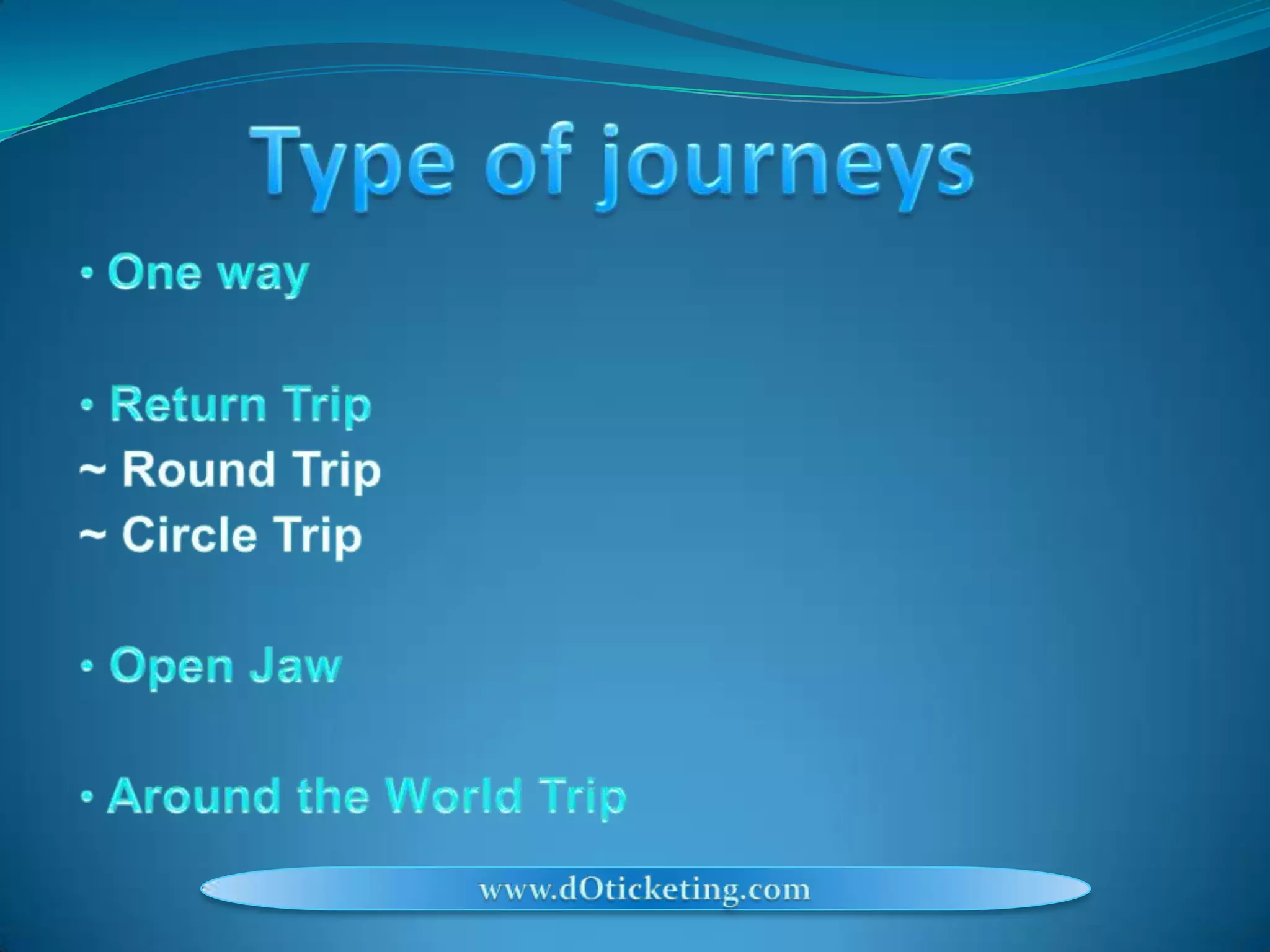 Basic Of Airline Fares | PPTX