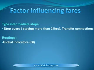 Basic Of Airline Fares | PPTX