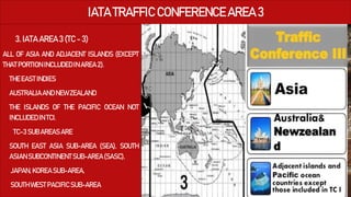 Basic of Air Ticketing & IATA Geography | PPT