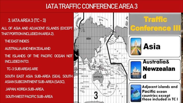 Basic of Air Ticketing & IATA Geography | PPT