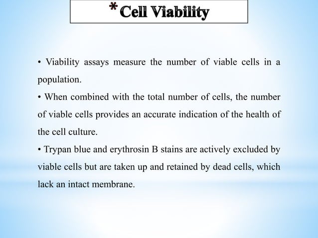 Basic of animal cell culture part iii | PPTX | Biological Sciences ...