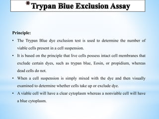 Basic of animal cell culture part iii | PPTX