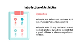 Basic of Antibiotic.pptx , review of antibiotics | PPTX