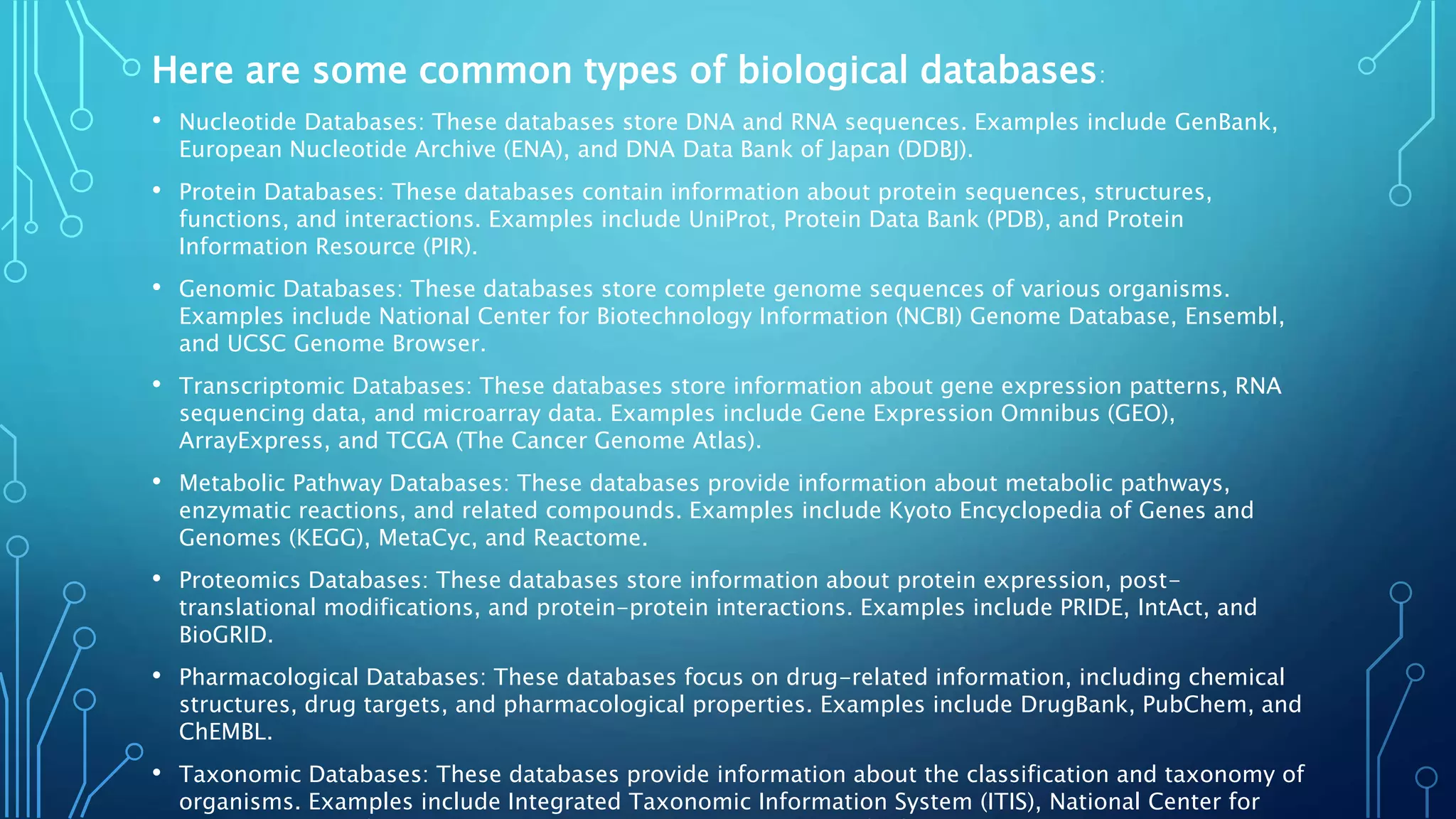 Basic Of Bioinformatics Pptx