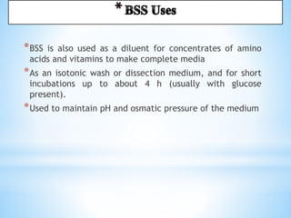 Basic of Animal cell culture part II | PPTX