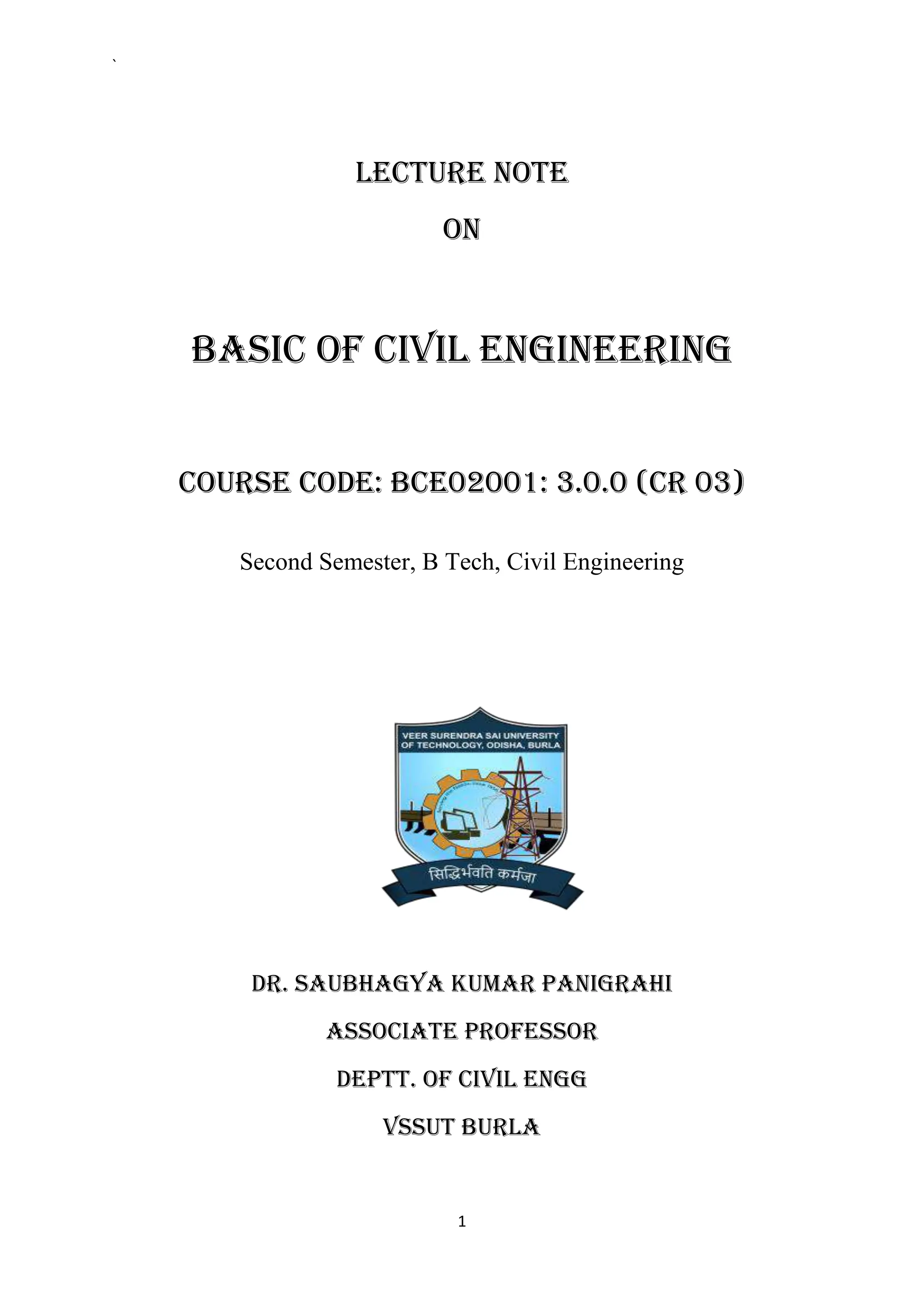 Basic Of Civil Engineering Site knowledge | PDF | Civil Engineering ...