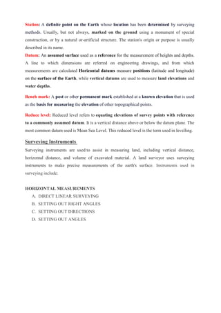 Basic Of Civil Engineering Site knowledge | PDF