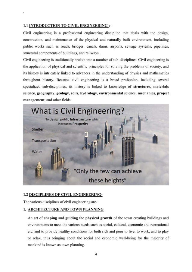 Basic Of Civil Engineering Site knowledge | PDF | Civil Engineering ...