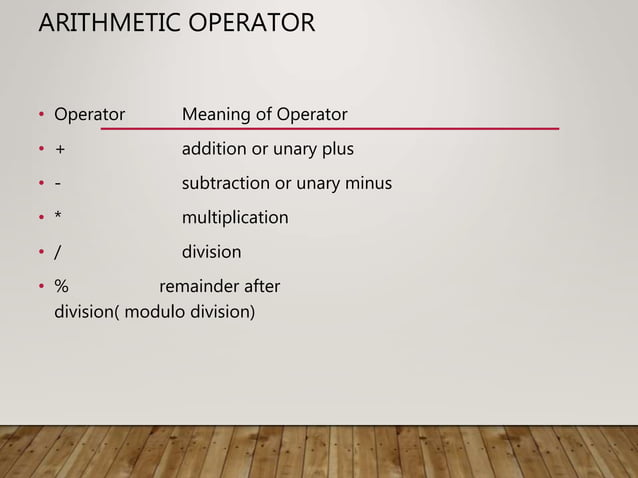 Basic of c language | PPT