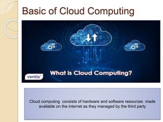 Basic of Cloud Computing.pptx cloud basic | PPT