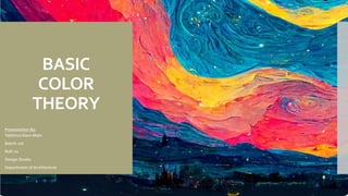 Basic of Color Theory and Color Analysis-MaHi.pptx | Painting | Arts ...