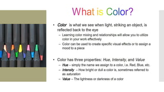 Basic of Color Theory and Color Analysis-MaHi.pptx | Painting | Arts ...