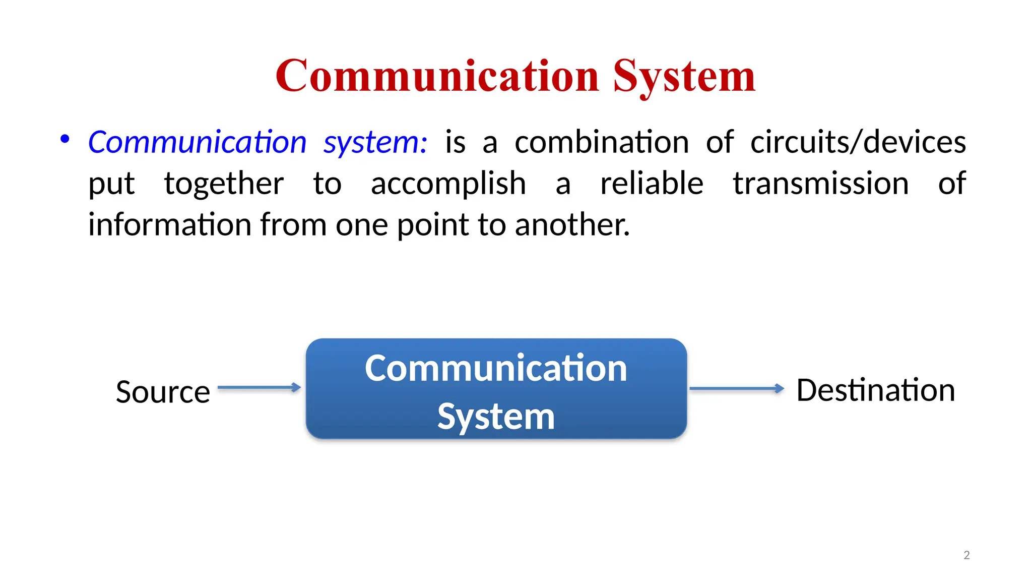 basic of communication transmitter and receiver | PPTX