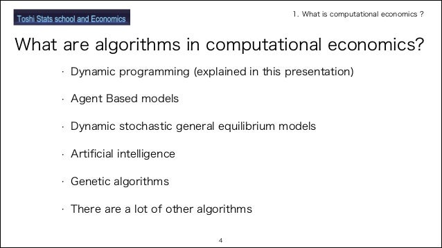 Basic of computational economics with MATLAB program