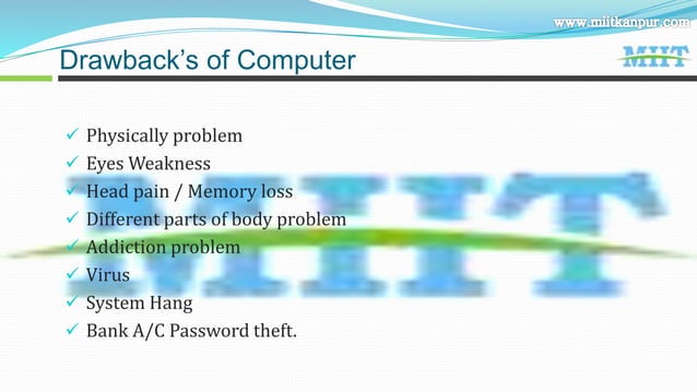 Basic of computer ( miit ) | PPT