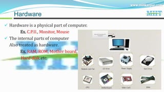 Basic of computer ( miit ) | PPT