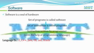 Basic of computer ( miit ) | PPT